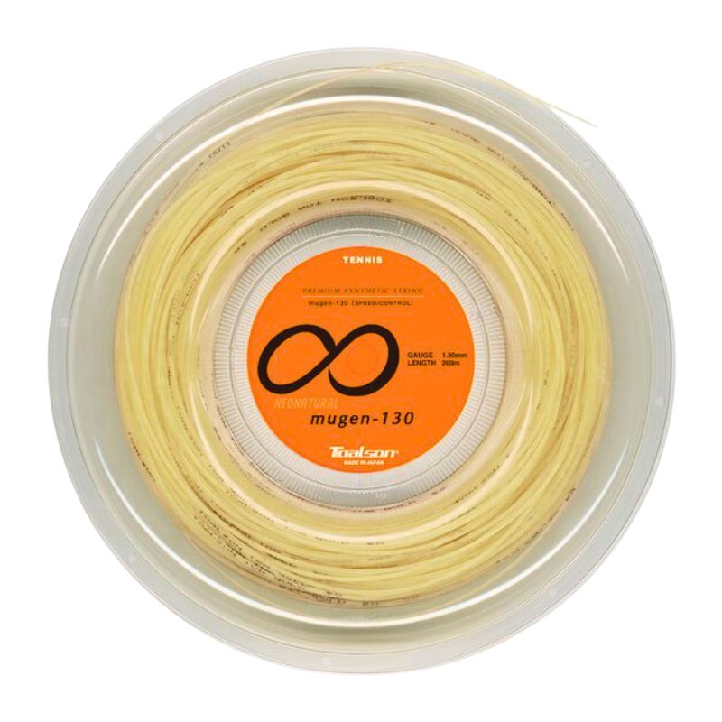 Tennis String Mugen 1,25-1,30mm - 200m String Reel | Toalson Tennis ...